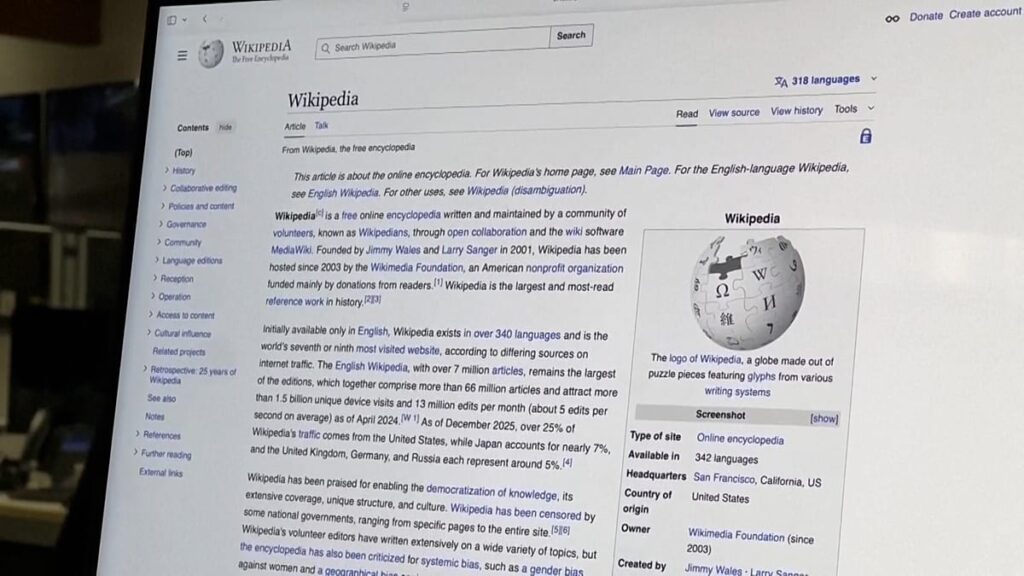 Wikipedia schließt Abkommen mit Amazon, Meta und Microsoft ab und ...